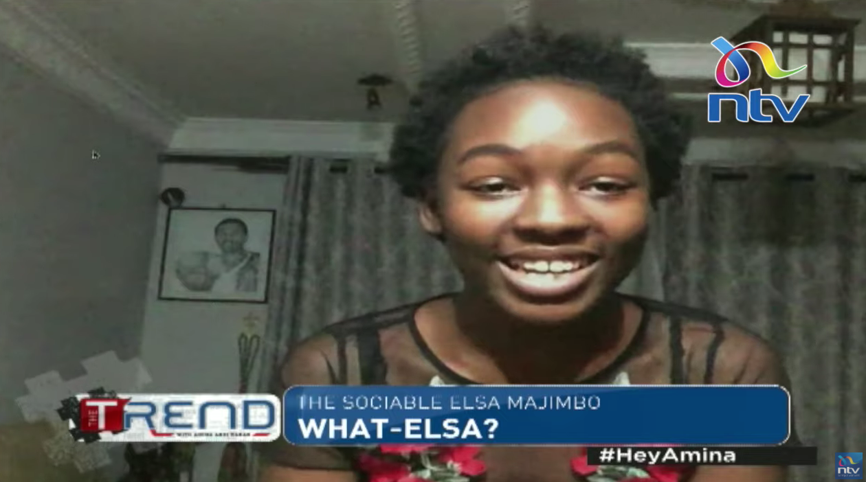 NTV Kenya: Elsa Majimbo talks about her interview with South African ...