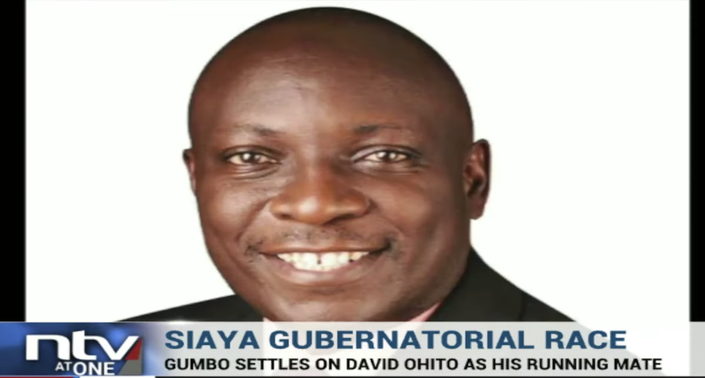 NTV Kenya: Siaya: Nicholas Gumbo picks ex-journalist David Ohito as his ...