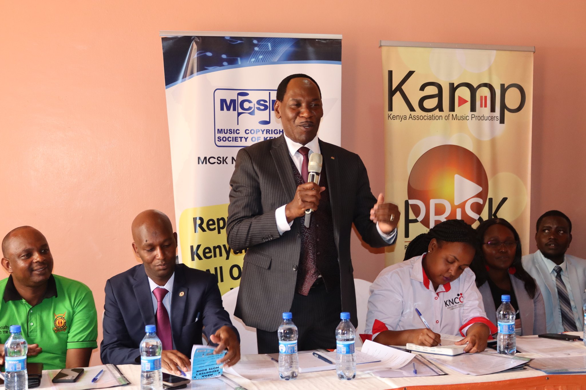 NTV Kenya: Ezekiel Mutua: Politicians should clear with MCSK before using music for their campaigns.