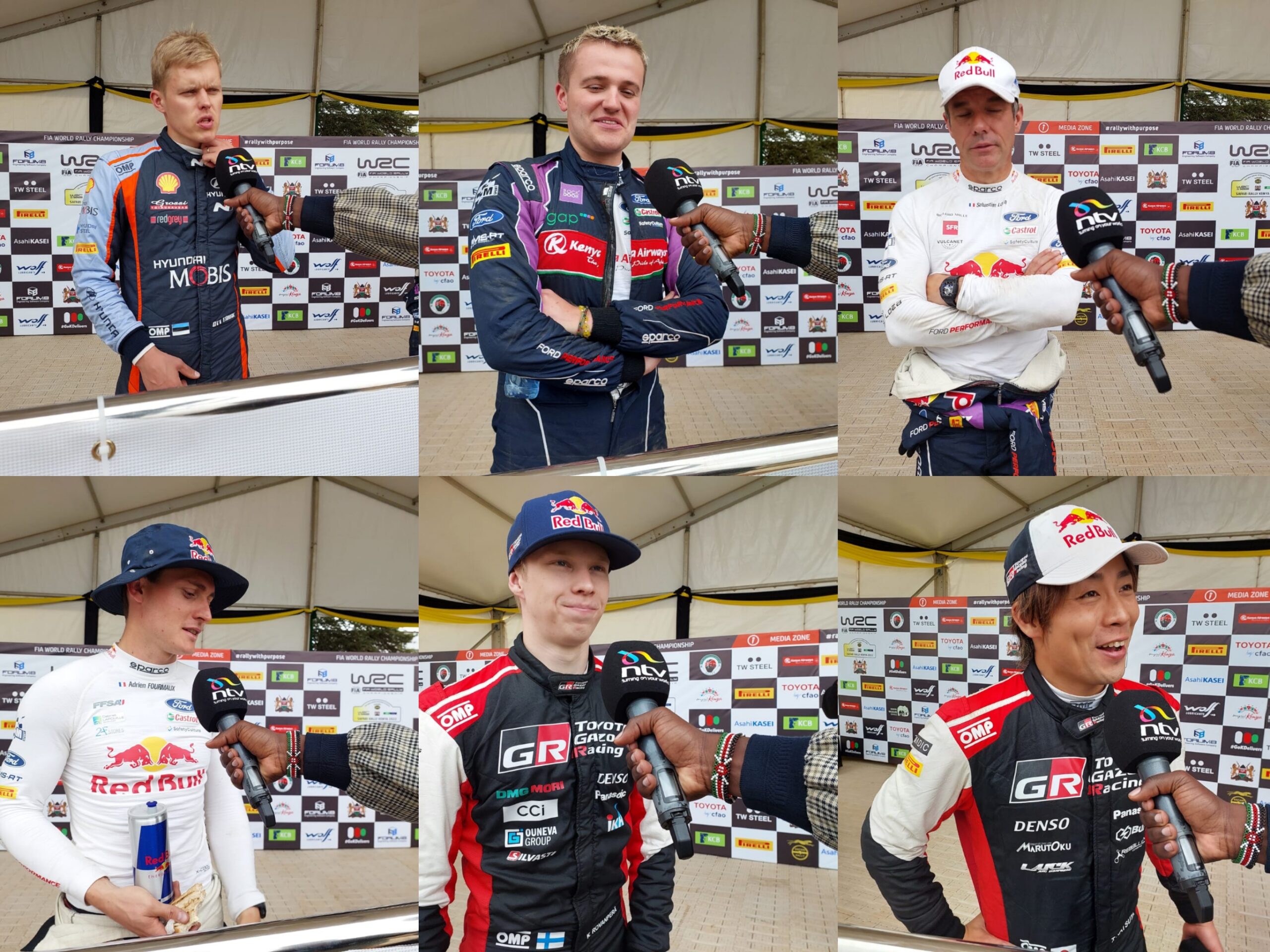 NTV Kenya: Drivers’ Post-Race Reaction | WRC Safari Rally