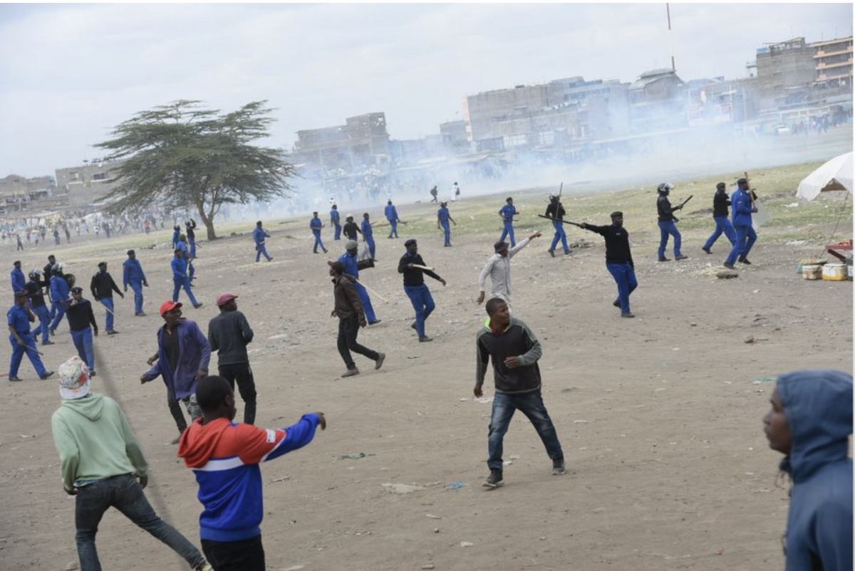 NTV Kenya: Kenya Kwanza, Azimio factions clash at Jacaranda grounds