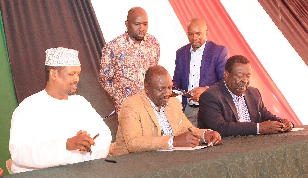 NTV Kenya: UDM signs post-election coalition agreement with Ruto’s ...