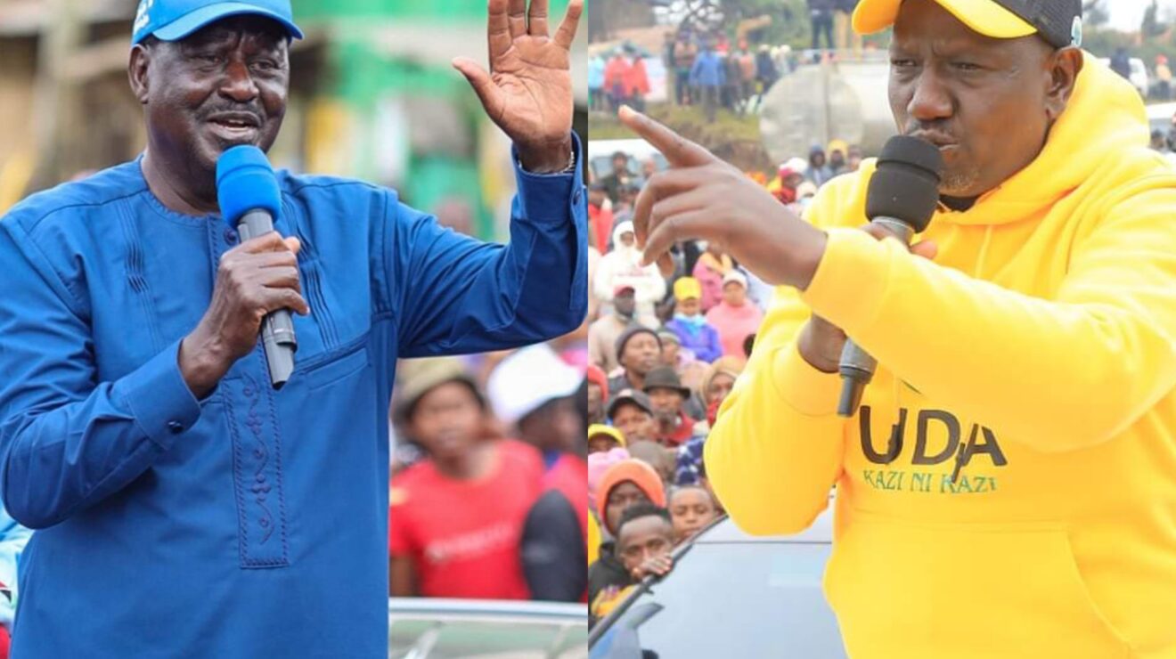 NTV Kenya: Ruto, Raila prepare for final pitches at Karasani, Nyayo ...