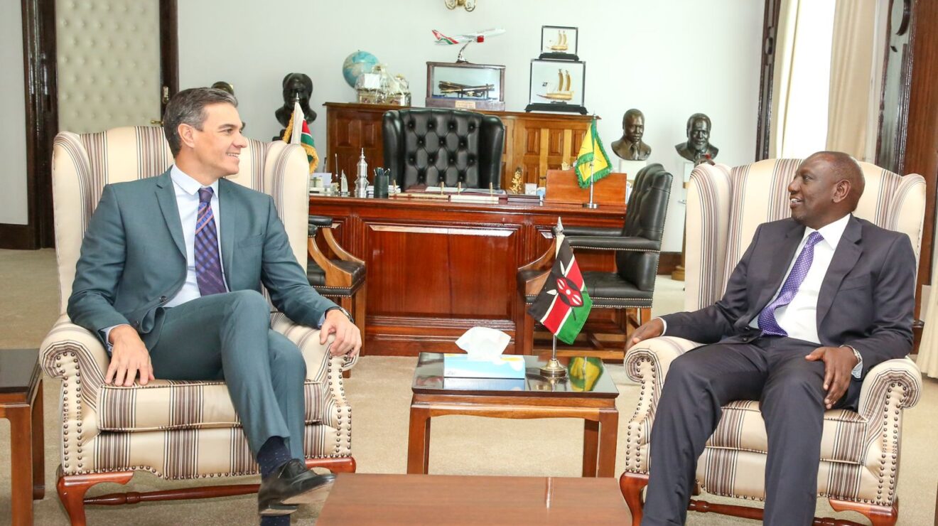 NTV Kenya: Ruto hosts Pedro Sánchez, first ever Spanish PM to visit Kenya