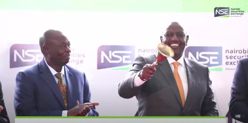 NTV Kenya: President Ruto launches enhanced NSE Market Place