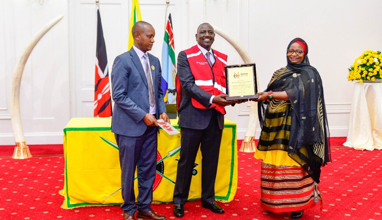 NTV Kenya: President Ruto installed as 5th Patron of Kenya Red Cross ...