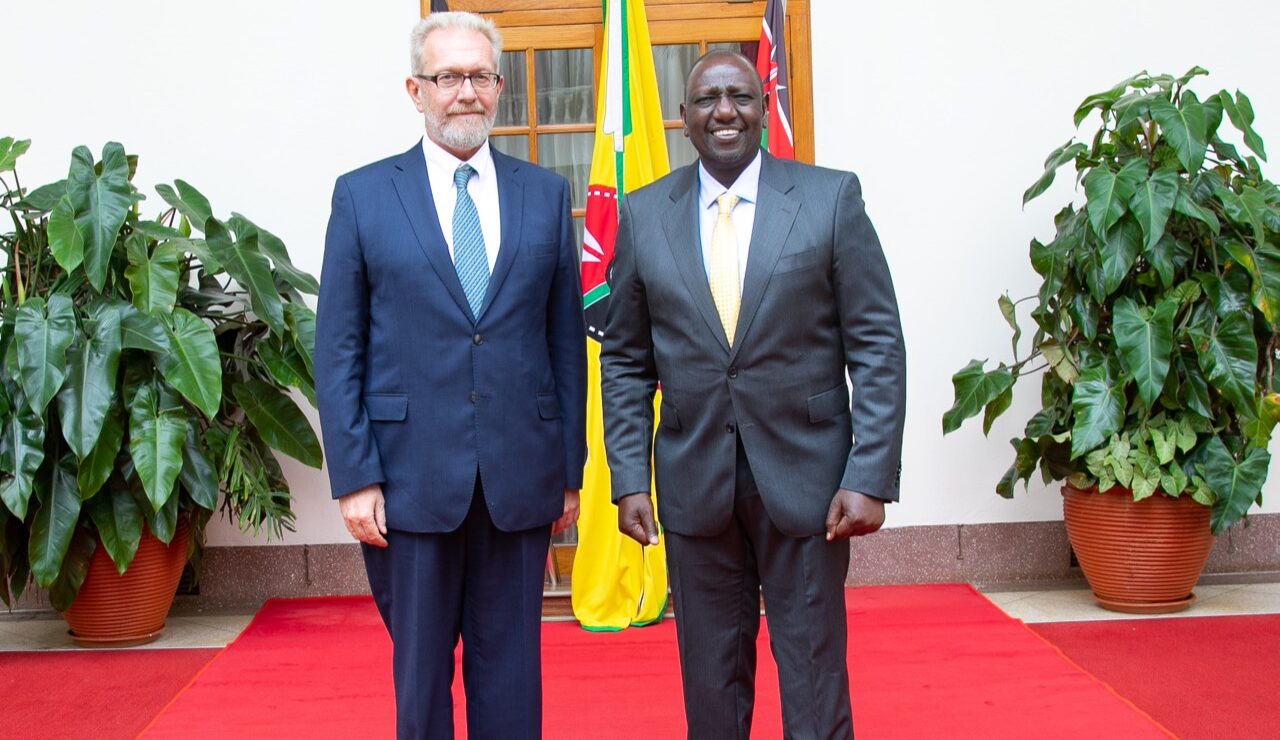 NTV Kenya: Ruto holds talks with Russia’s ambassador, Dmitry, on war in ...