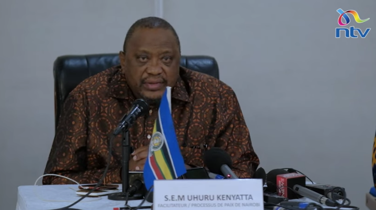 NTV Kenya: Uhuru continues with day 3 peace talks in DRC