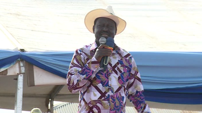 NTV Kenya: Raila lashes out at President Ruto over plans to increase taxes