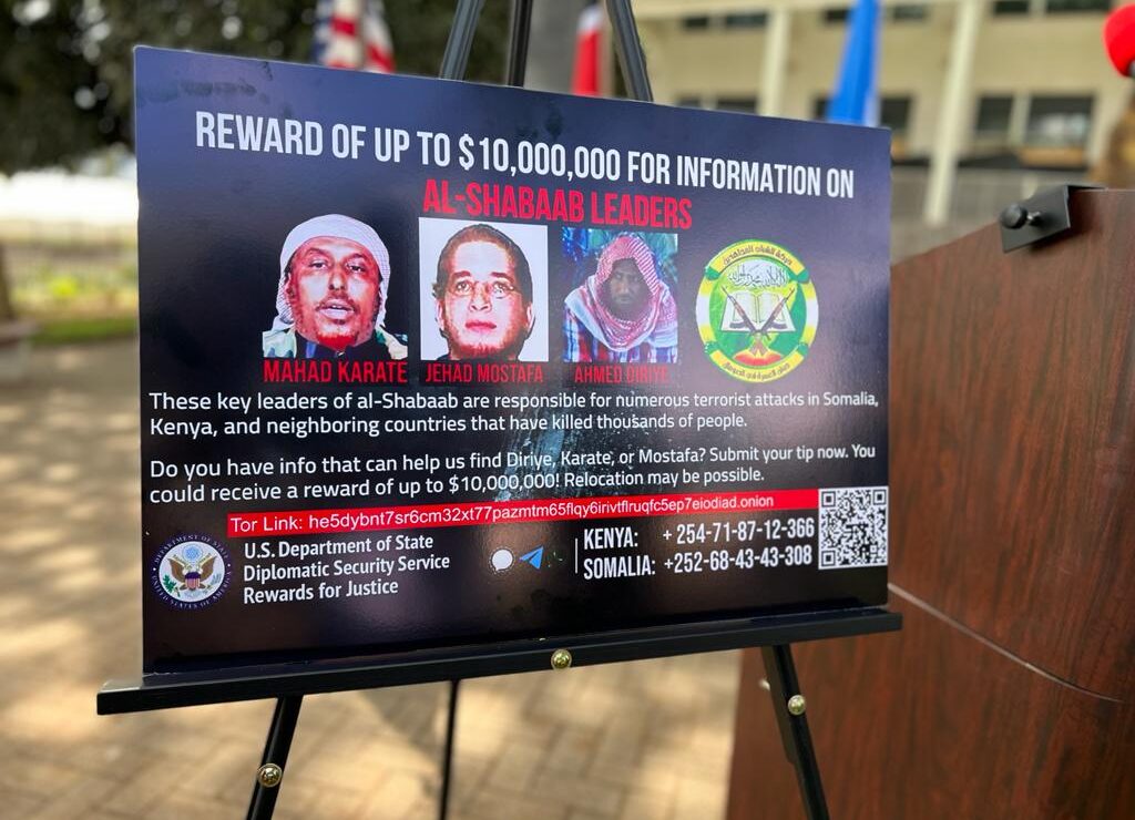 NTV Kenya: US places KES 1 billion bounty on three al-Shabaab leaders