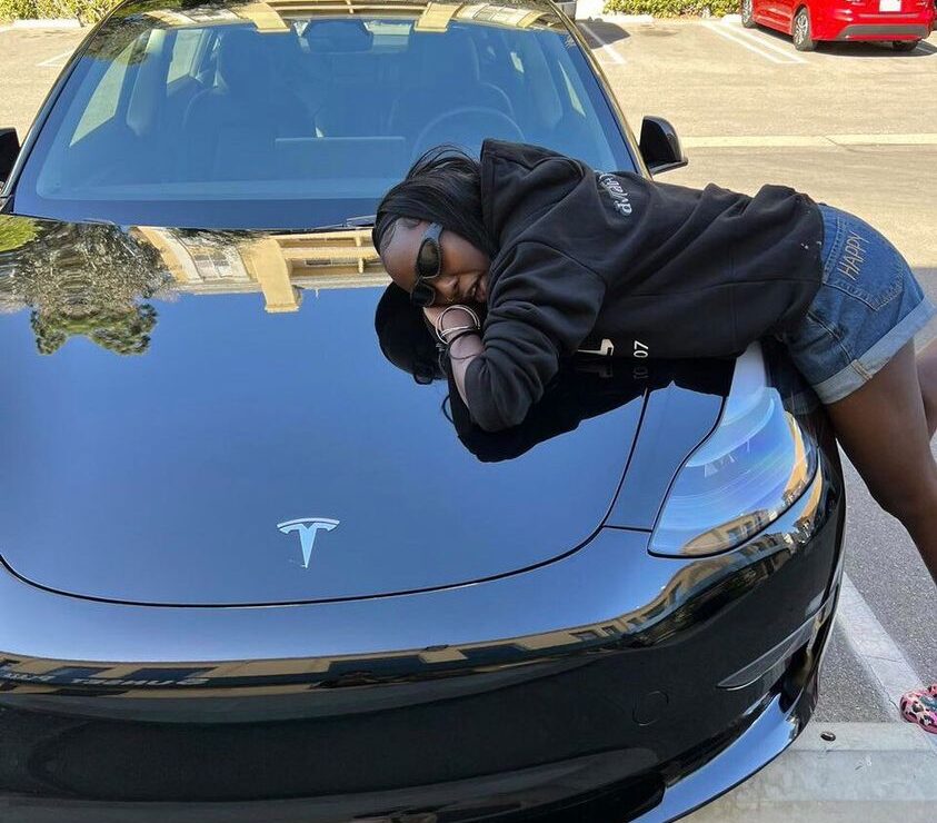 NTV Kenya: Elsa Majimbo buys a Tesla
