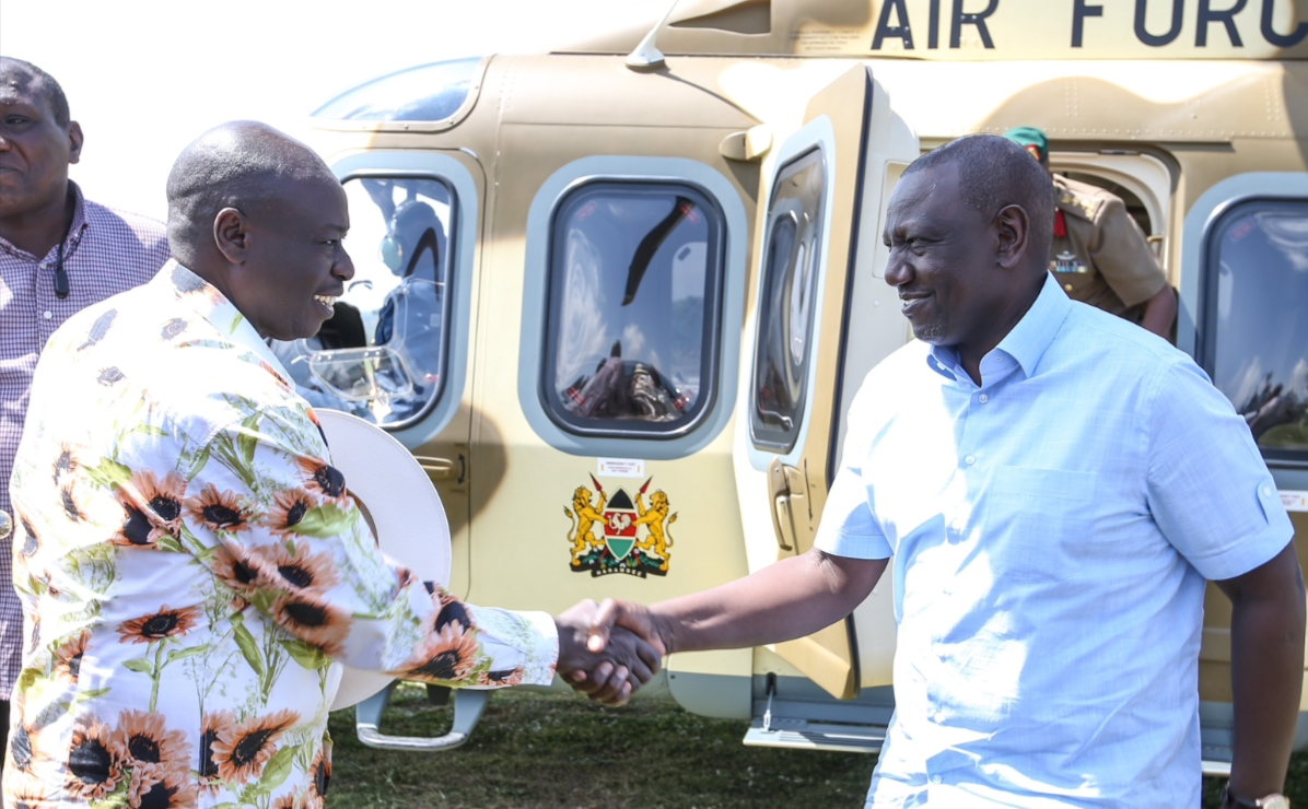 NTV Kenya: President Ruto, DP Gachagua received in Homa Bay