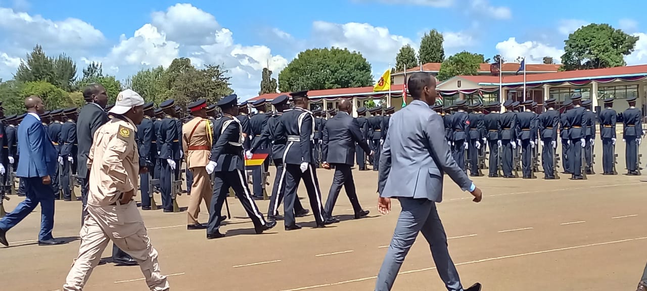 NTV Kenya: President Ruto arrives in Kiganjo for the pass out of 2,881 ...