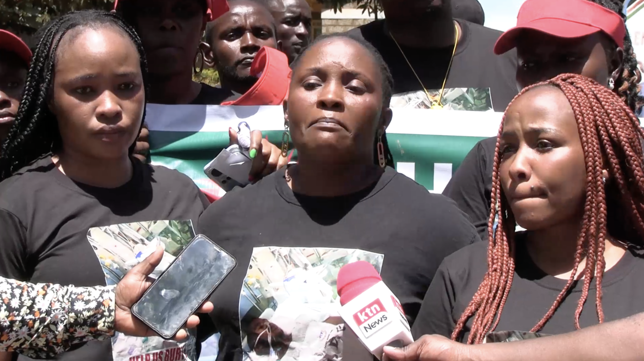 NTV Kenya: Desperate sisters walk 25km to raise funds for release of ...