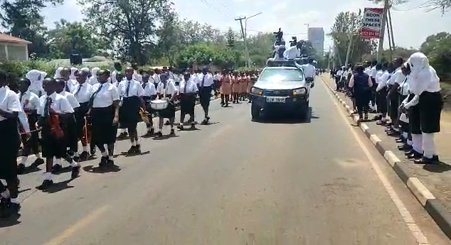 NTV Kenya: The last lap: Magoha’s funeral procession arrives at State ...