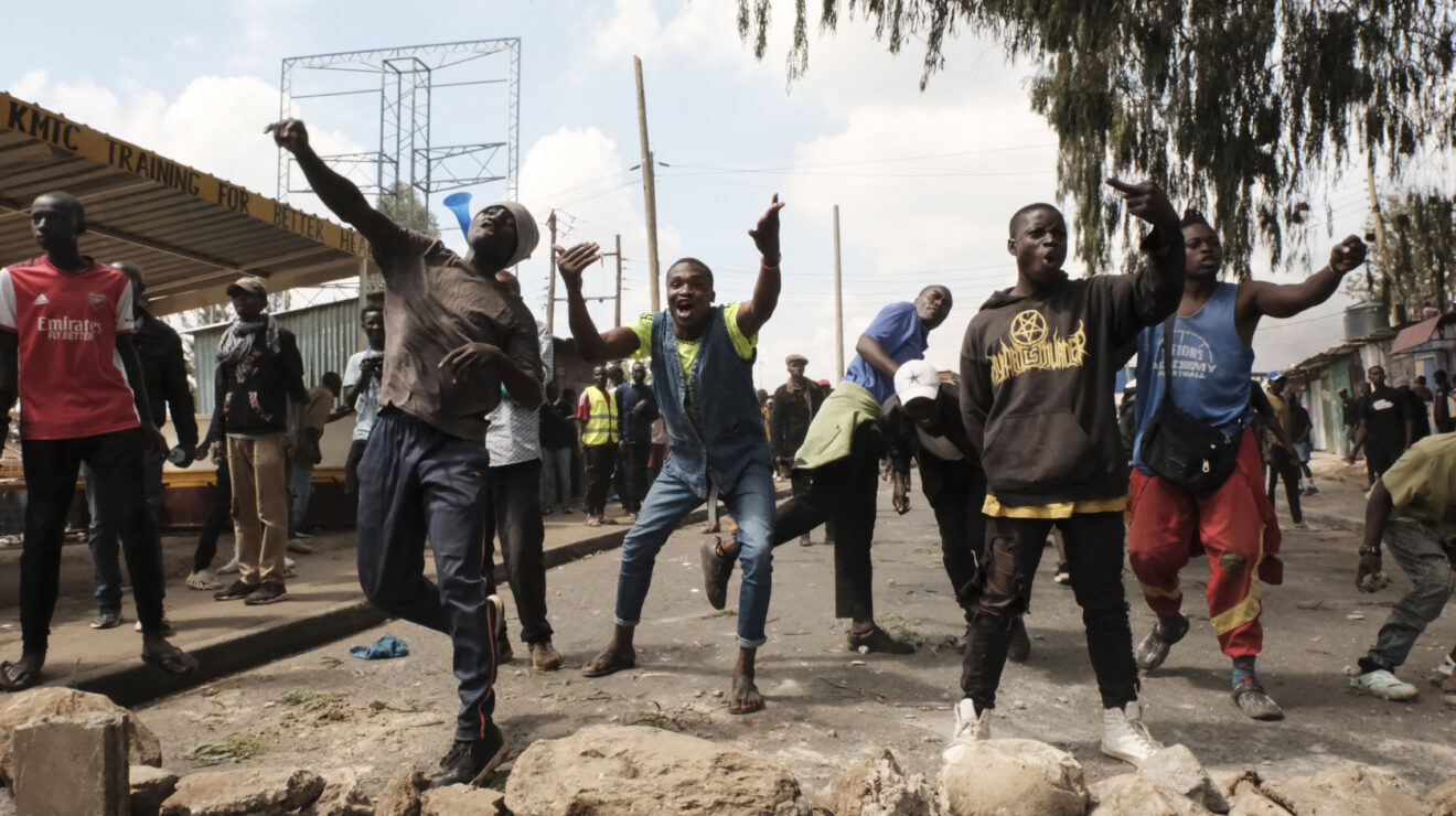 NTV Kenya: Maandamano Monday update at noon: Teargas and arrests ...