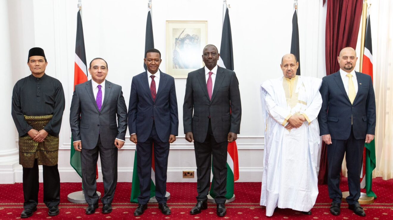 NTV Kenya: President Ruto welcomes new ambassadors to Kenya