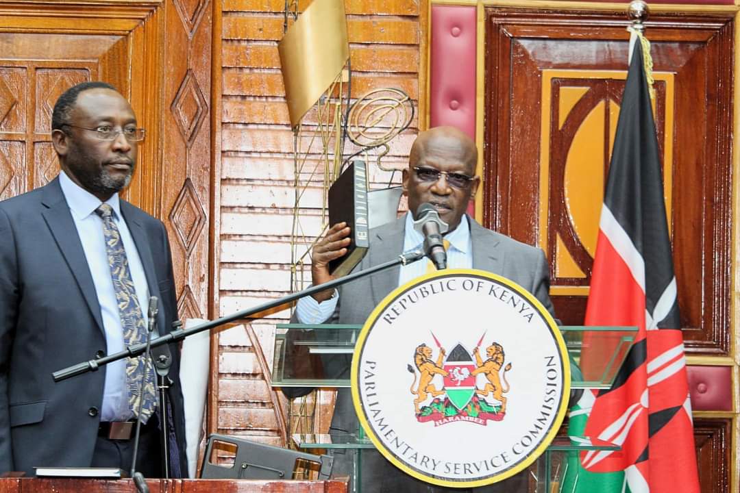 NTV Kenya: Johnson Muthama sworn in as PSC Commissioner