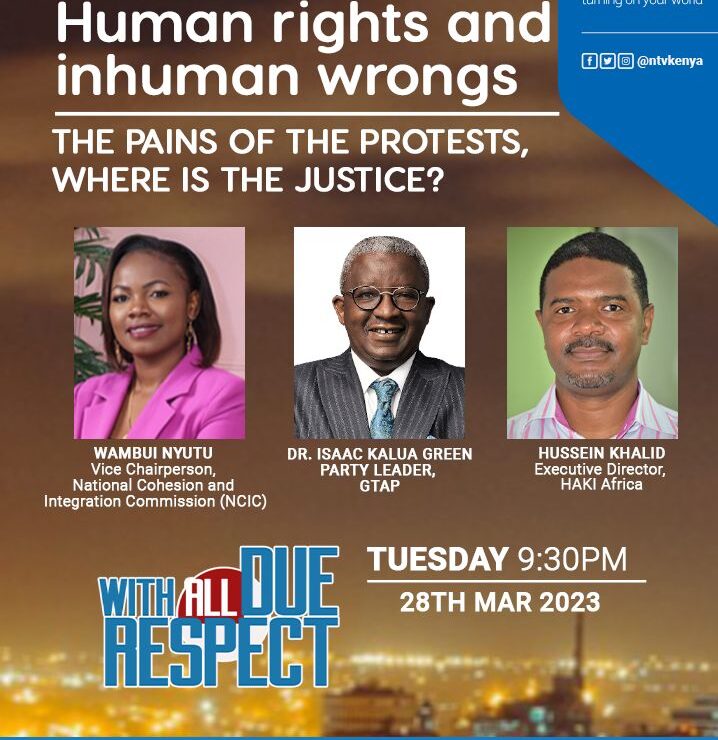 NTV Kenya: WADR: Human Rights and inhuman wrongs