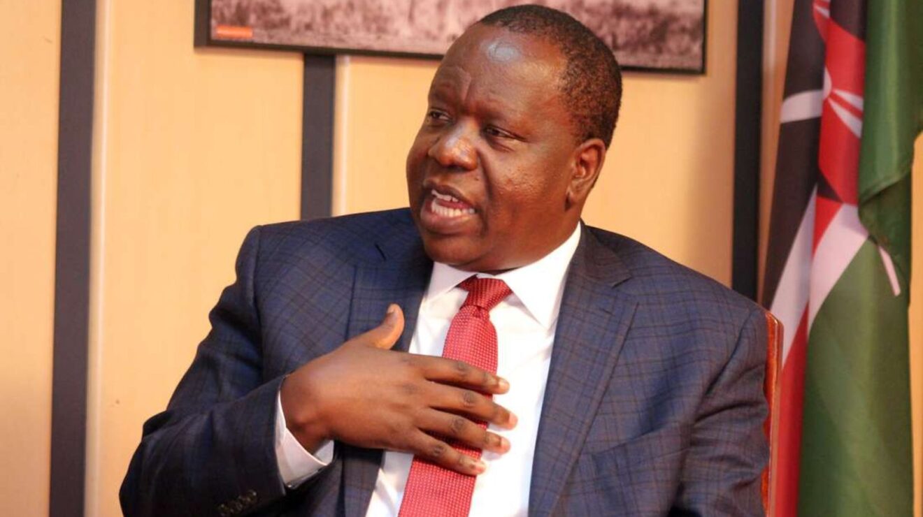 NTV Kenya: Matiang’i arrives at the DCI headquarters with a buffer of ...