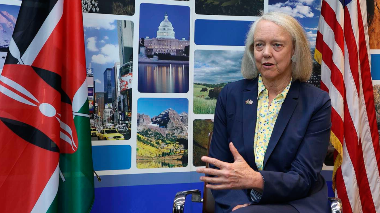 NTV Kenya: Meg Whitman dispels claims US is using aid to push for ...