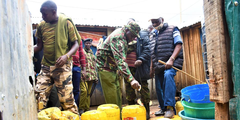 NTV Kenya: 1.7 million litres of illicit brew destroyed in 3 months of ...