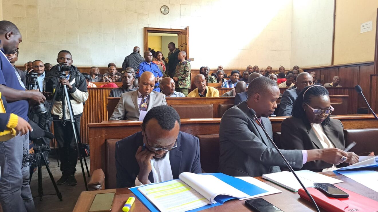 NTV Kenya: (Update) Mungiki ex-leader Maina Njenga pleads not guilty to ...