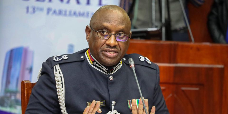 NTV Kenya: Inspector General of Police Japheth Koome resigns