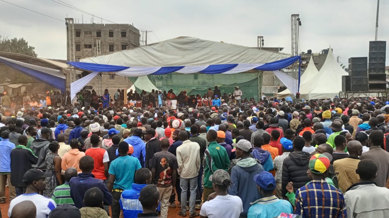 NTV Kenya: (VIDEO): Huge crowd at Kamukunji grounds for Azimio people’s ...