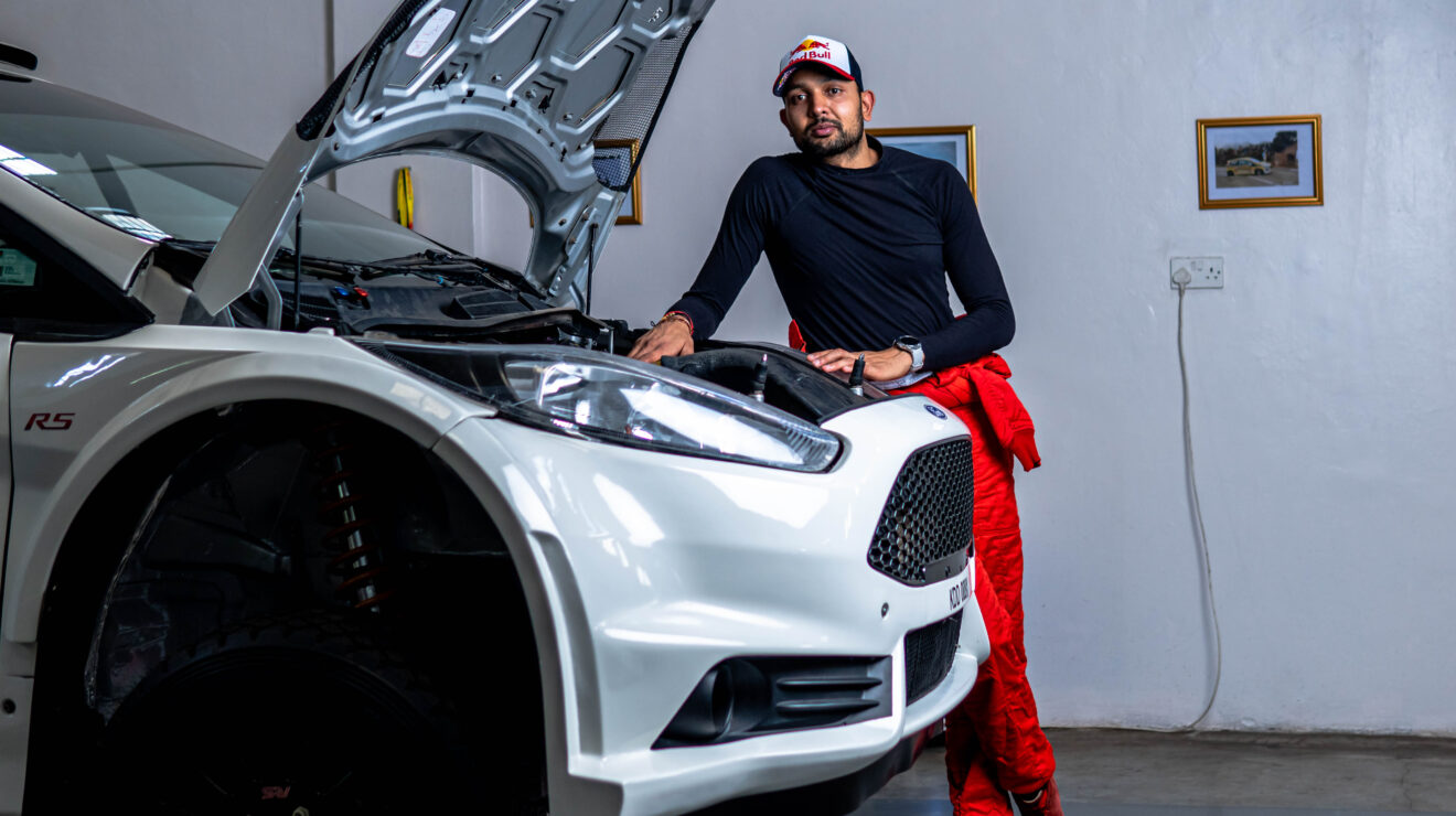 NTV Kenya: Karan raring to roar at the Safari rally