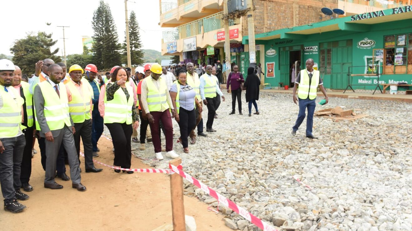 NTV Kenya: Kirinyaga county to lay 6, 000 square metres of cabro in ...