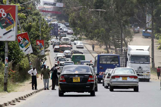 NTV Kenya: Section of Ngong Road to be closed on Sunday for footbridge ...