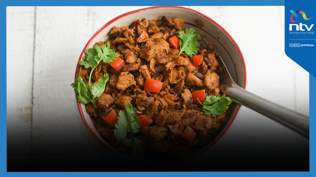 NTV Kenya: How to make a delicious meal with soya chunks || Pishi Bomba