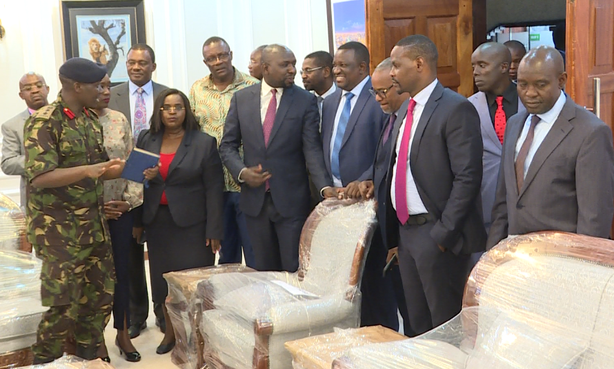 NTV Kenya: CSs, Top Government Officials Tour KICC Ahead of Africa ...