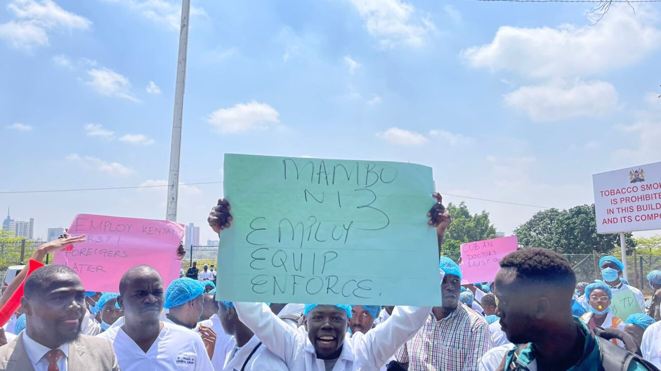 NTV Kenya: Doctors take to the streets over poor working conditions ...