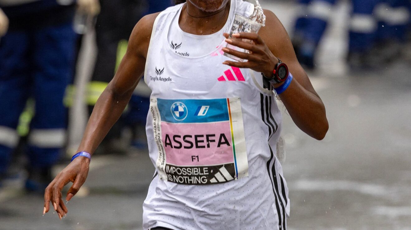 NTV Kenya: Ethiopia’s Assefa breaks Kosgei’s world record to defend ...