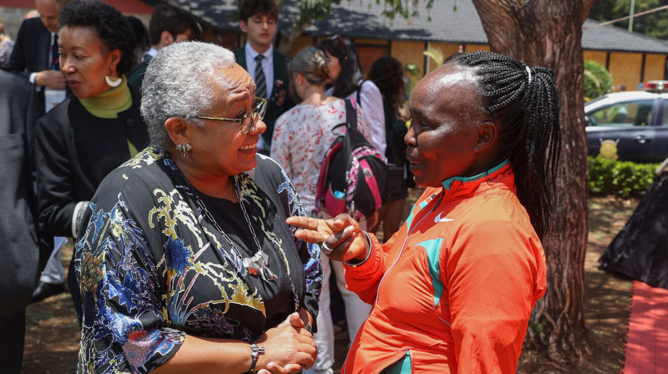 NTV Kenya: Former First Lady Margaret Kenyatta open’s international schools’ conference at Bomas