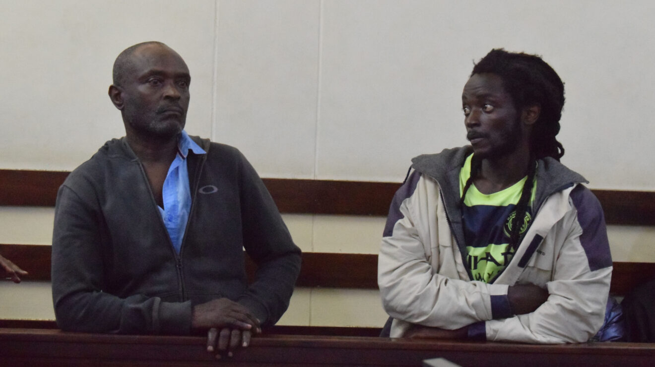 NTV Kenya: Father and son in trouble for throwing poo at police during bhang raid