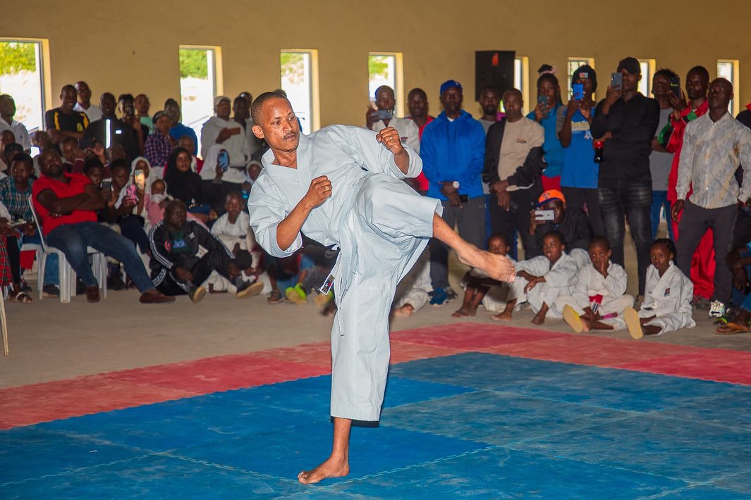 NTV Kenya: Lethal Babu: MP earns karate blue belt