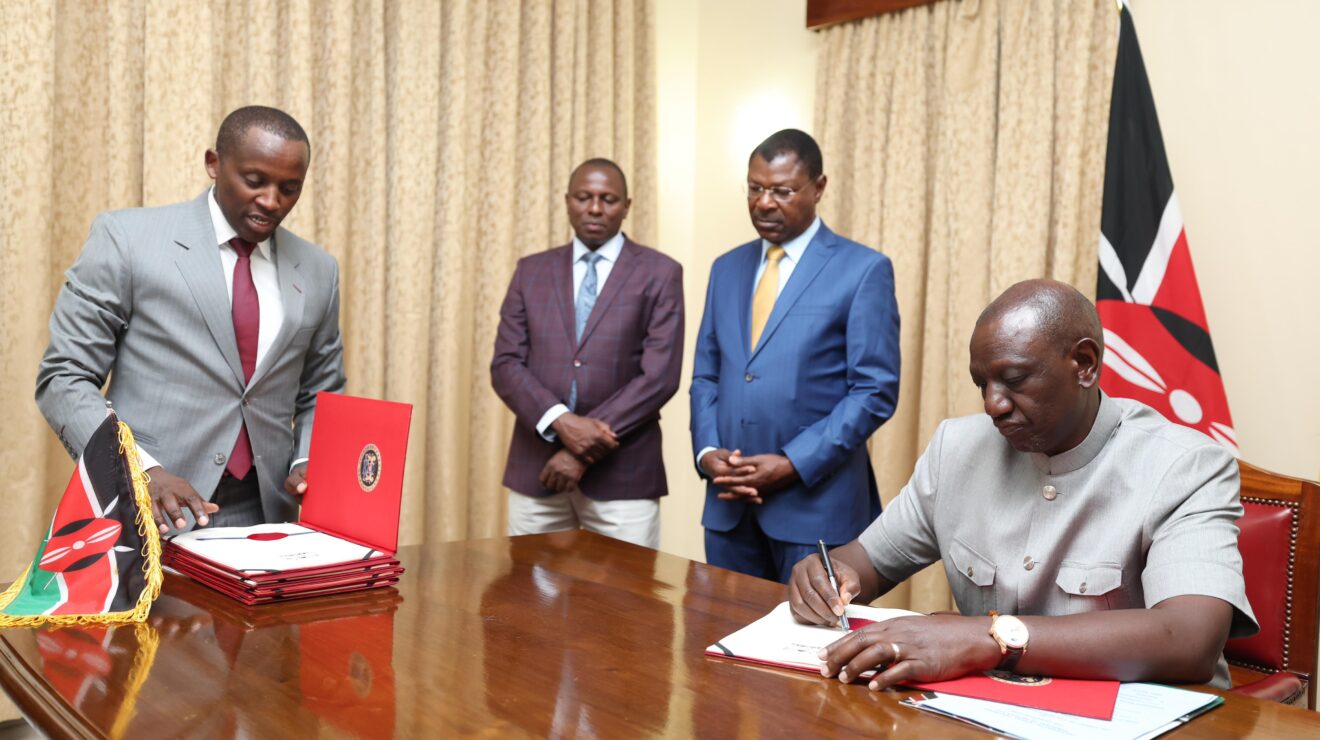NTV Kenya: President Ruto assents to the Privatisation Bill 2023
