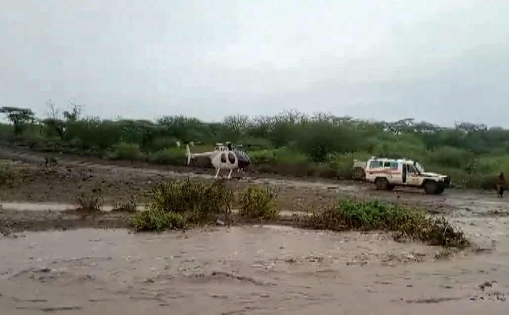 NTV Kenya: Helicopter flies in to rescue pregnant woman from deadly ...