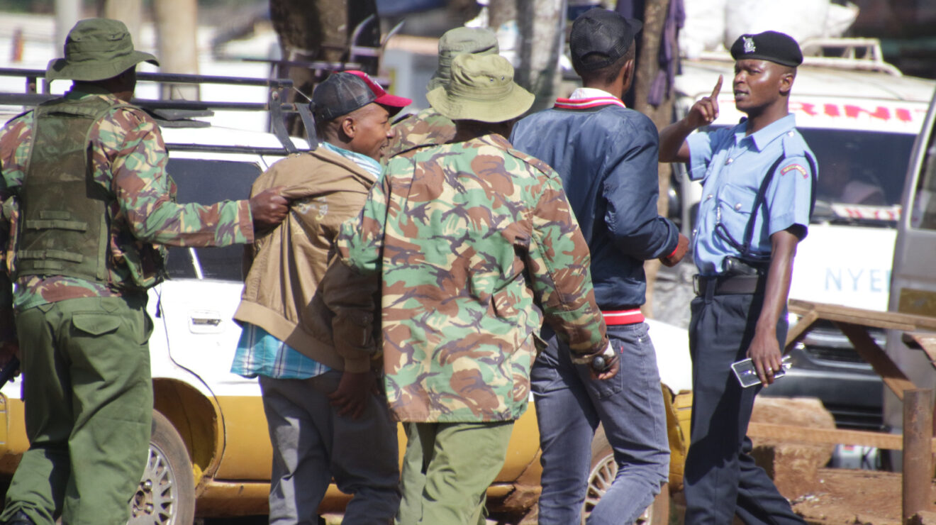 NTV Kenya: Major crackdown in Nyeri town as police thwart Mungiki gang ...
