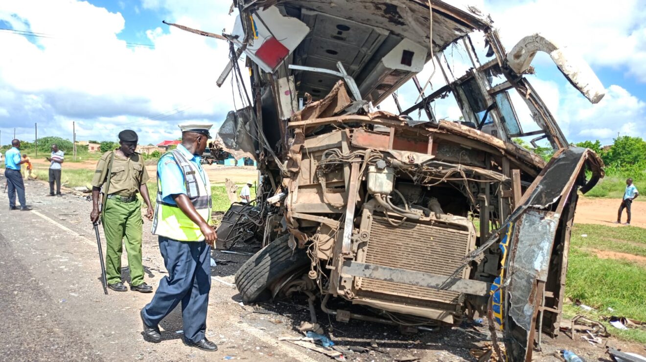 NTV Kenya: Two dead, 22 injured in Kwale crash