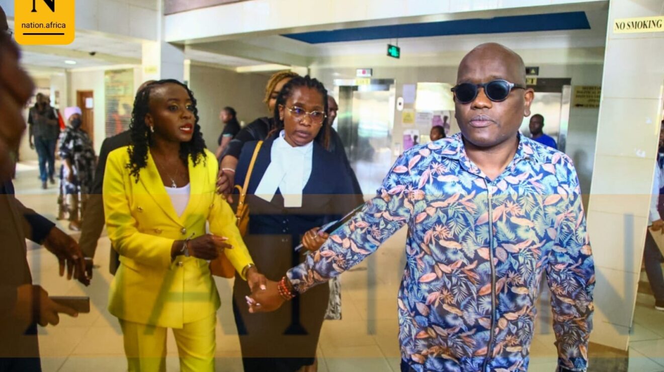 NTV Kenya: Emotional Jacque Maribe celebrates acquittal with Itumbi ...