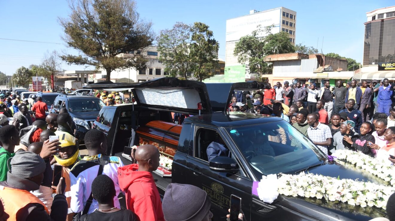 NTV Kenya: Kiptum’s final run: Sombre mood in Eldoret as body leaves morgue