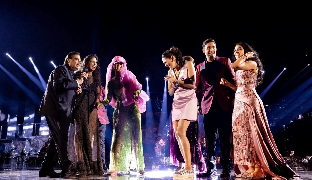 NTV Kenya: Bollywood stars dazzle at pre-wedding bash for Indian ...