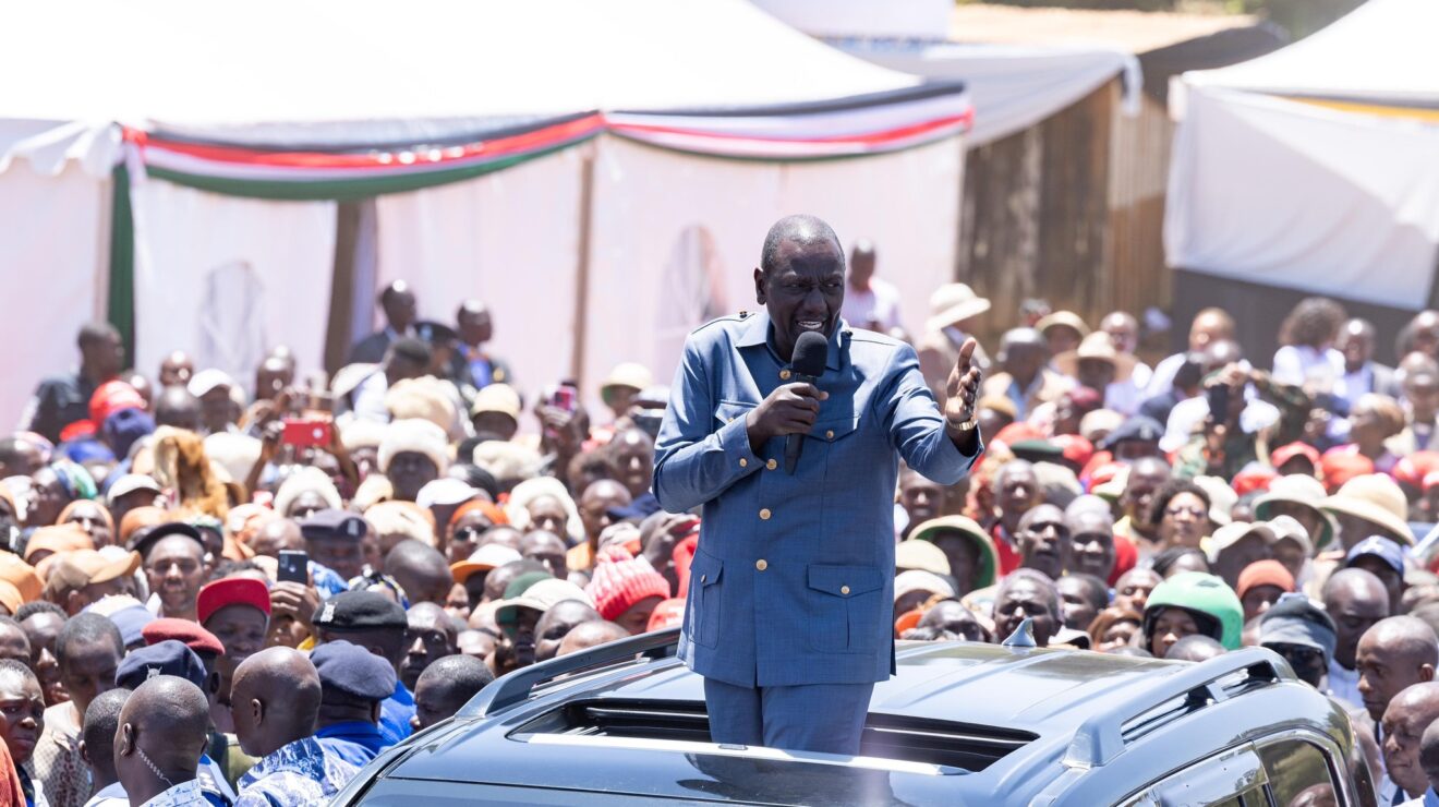 NTV Kenya: Two arrested for heckling President Ruto during Bomet tour