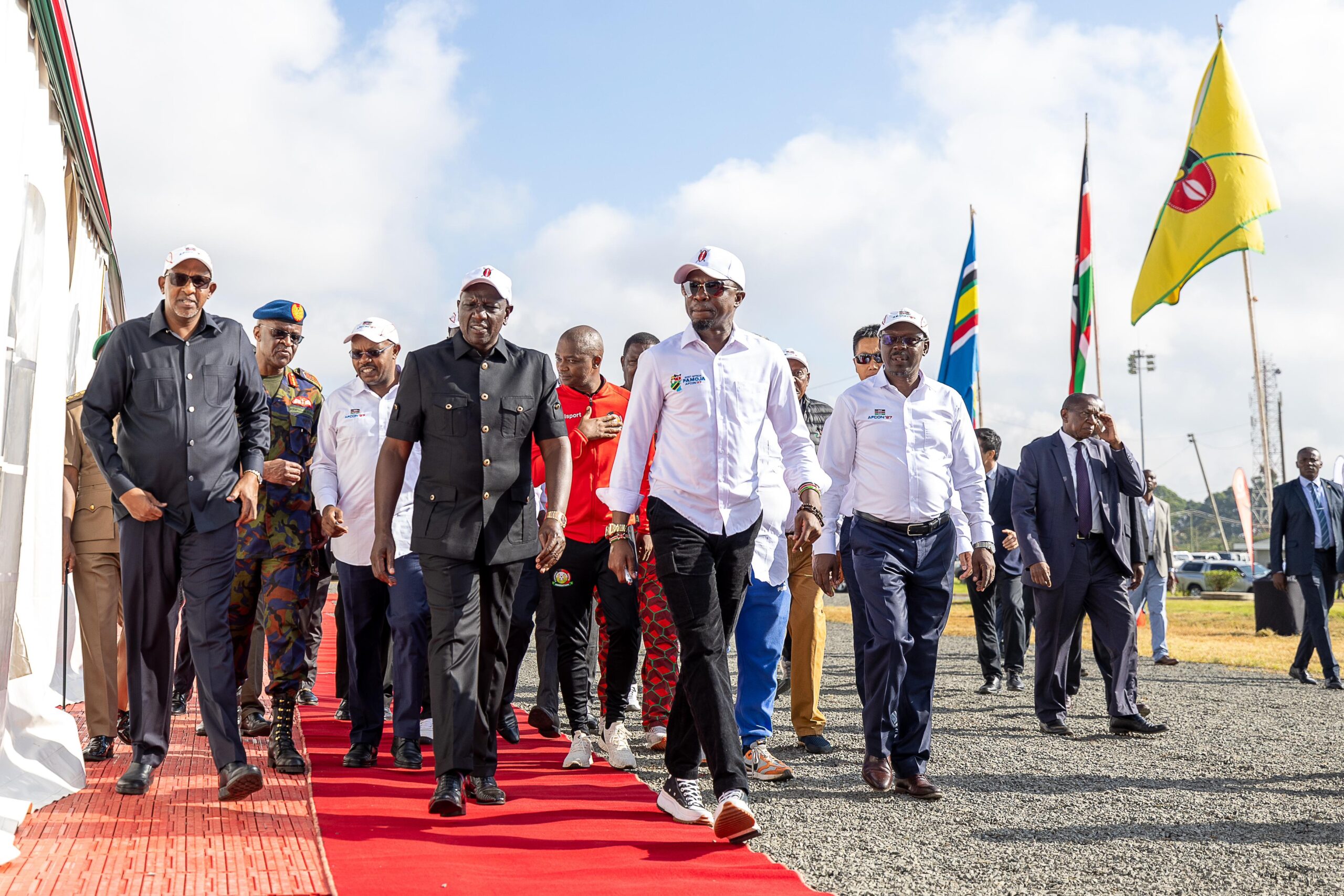 NTV Kenya: In pictures: Ruto officiates Talanta stadium groundbreaking ...