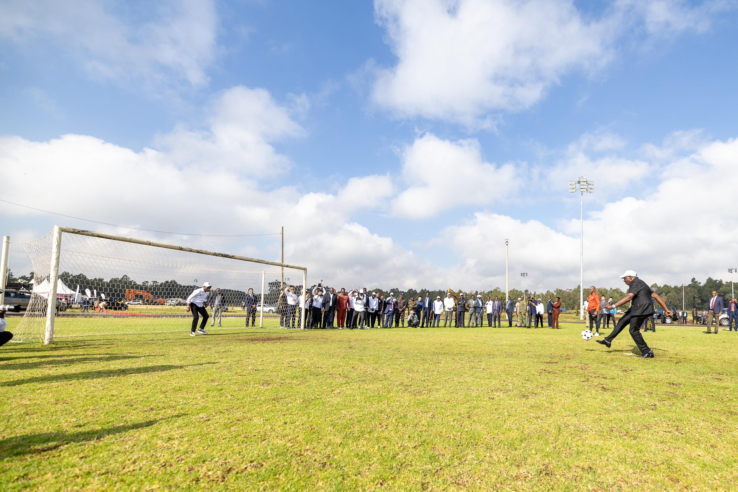NTV Kenya: In pictures: Ruto officiates Talanta stadium groundbreaking ...