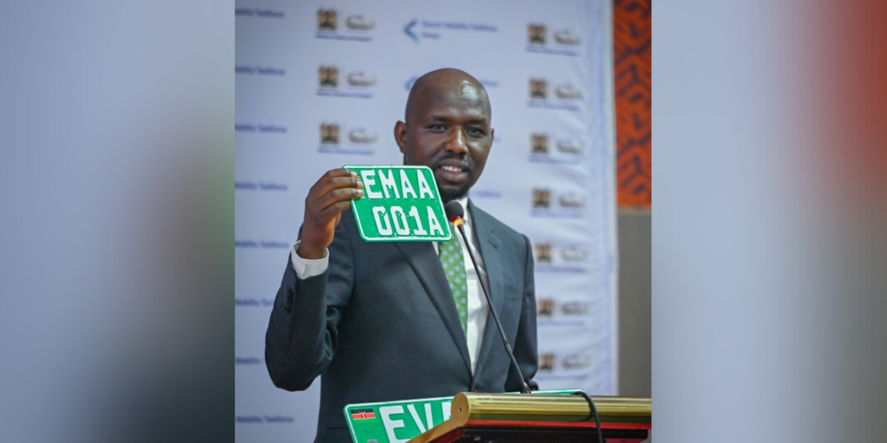 NTV Kenya: Government introduces green number plates for electric vehicles